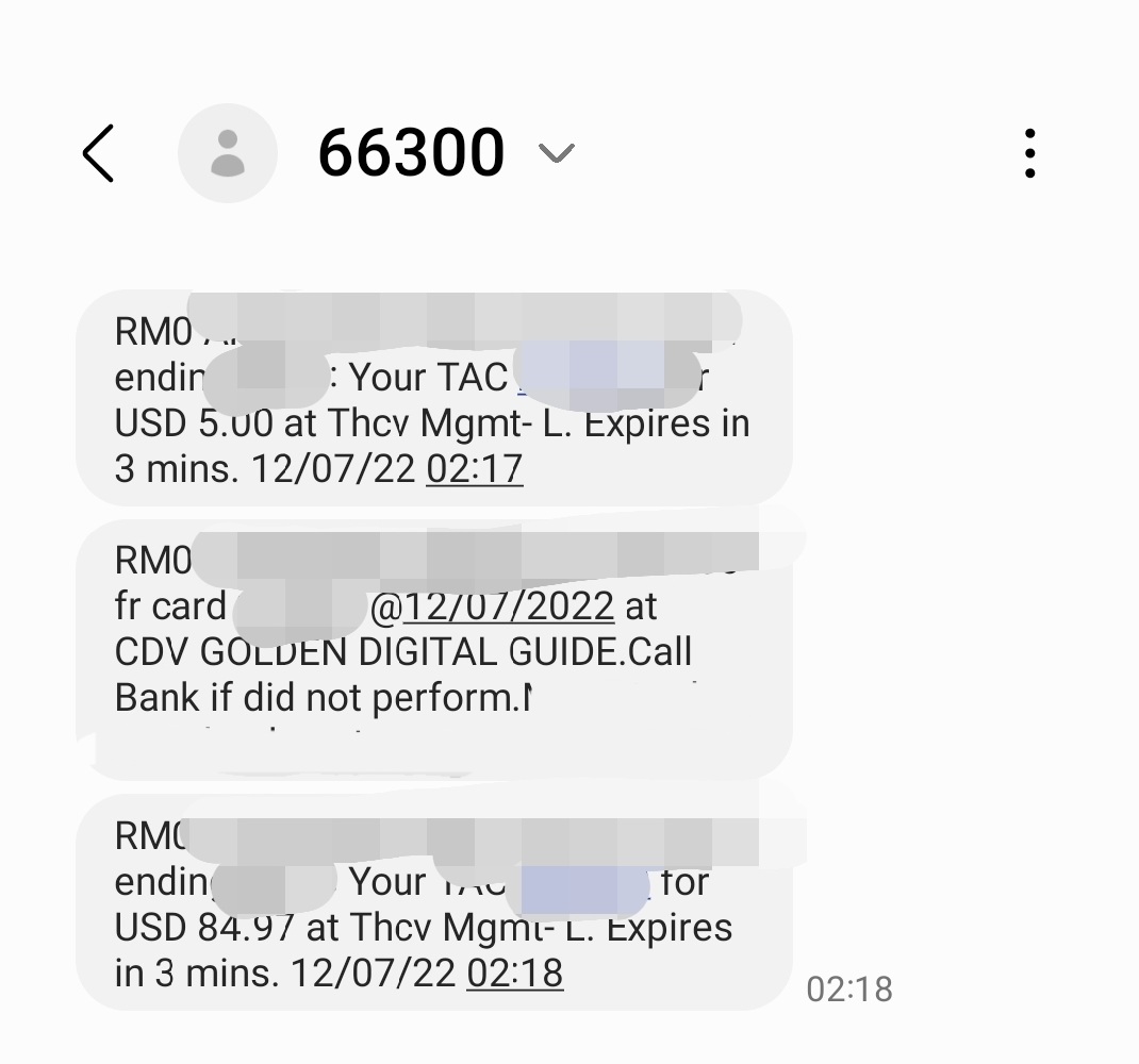 Important! Internet Banking Fund Transfer Scam