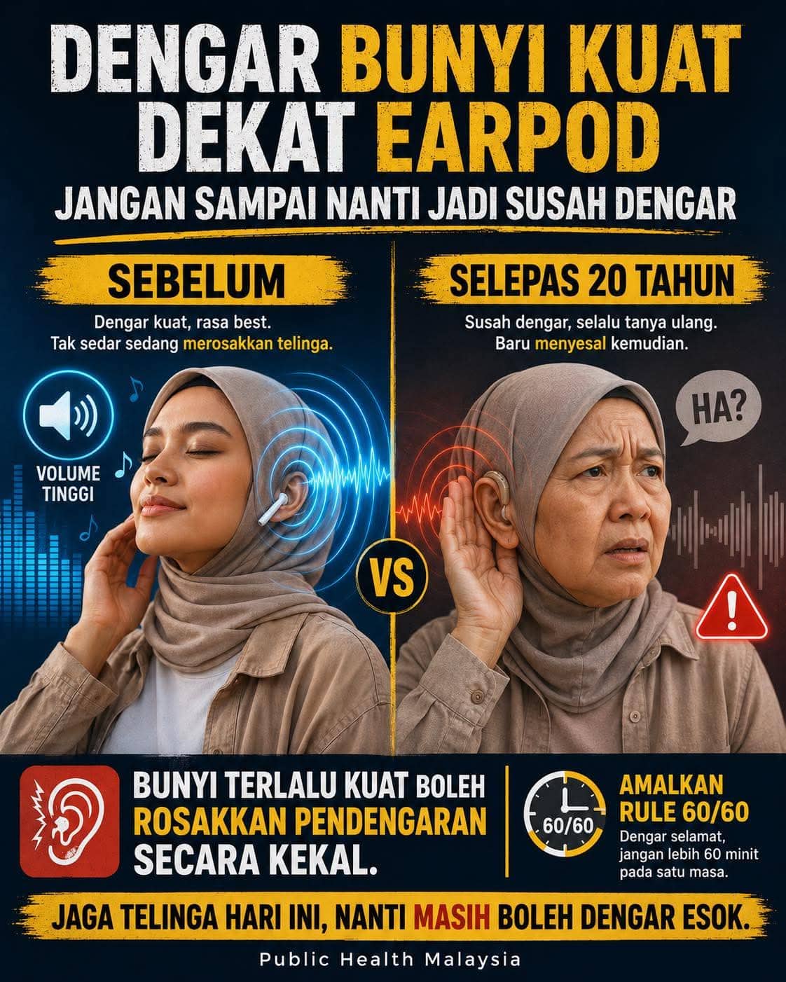 Dengar bunyi kuat dekat earpod - Newswav