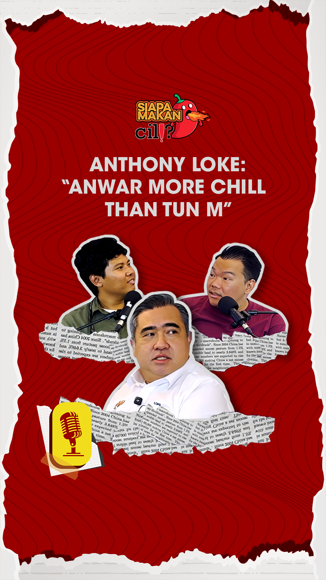 Anthony Loke: "Anwar More Chill Than Tun M"