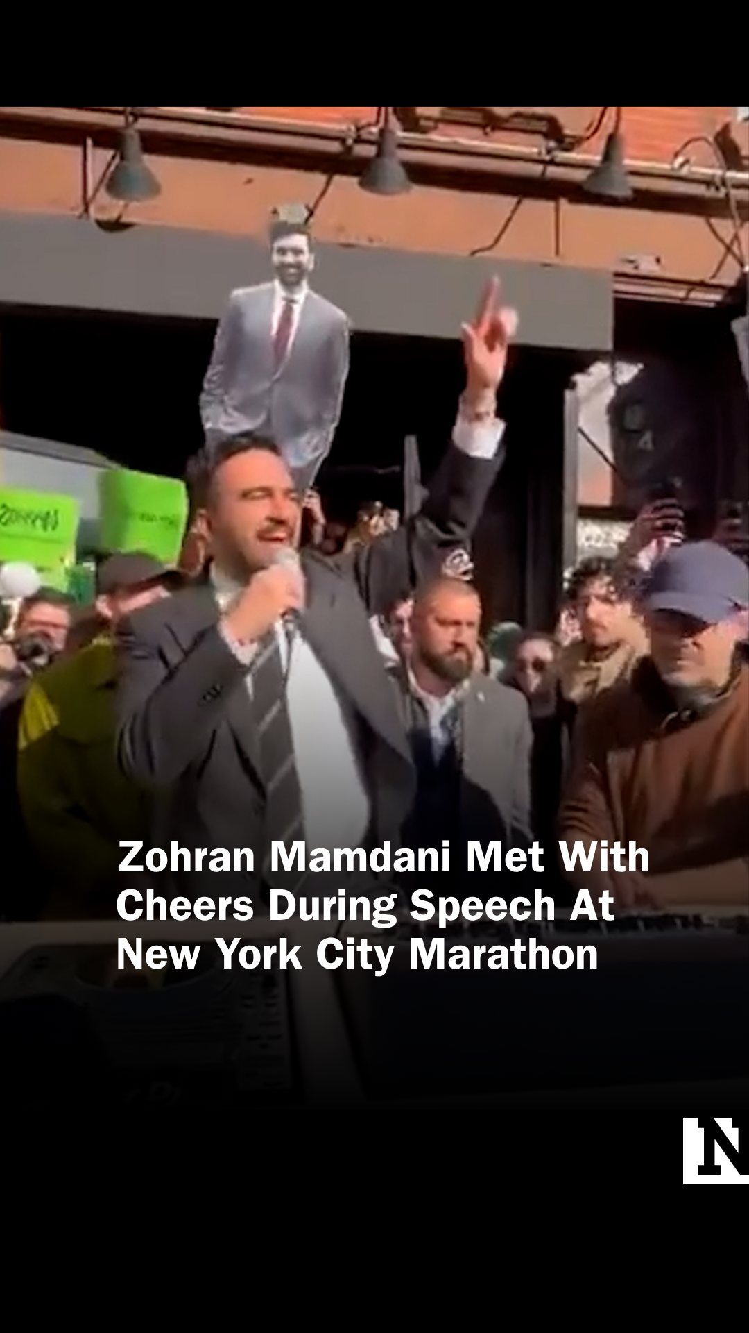New York City mayoral candidate Zohran Mamdani was met with enthusiasm ...