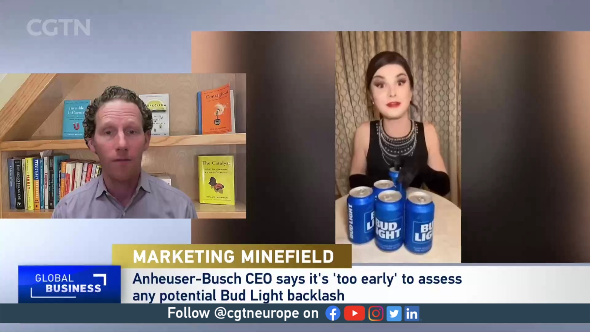 Bud light sales plummet further amid ad campaign with trans activist