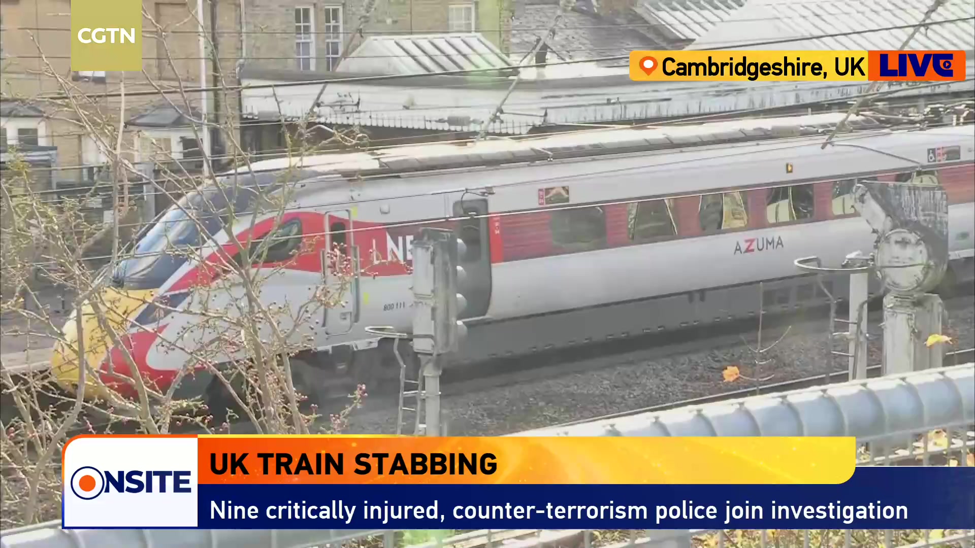 Live: Latest view of Cambridgeshire train station after series of ...