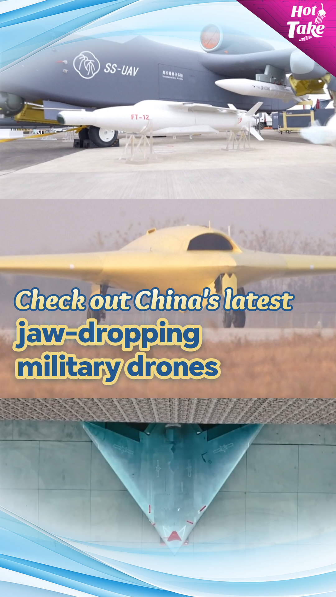 Hot Take: Drone mothership, stealth 'Eagle Eye,' combat flying wing ...