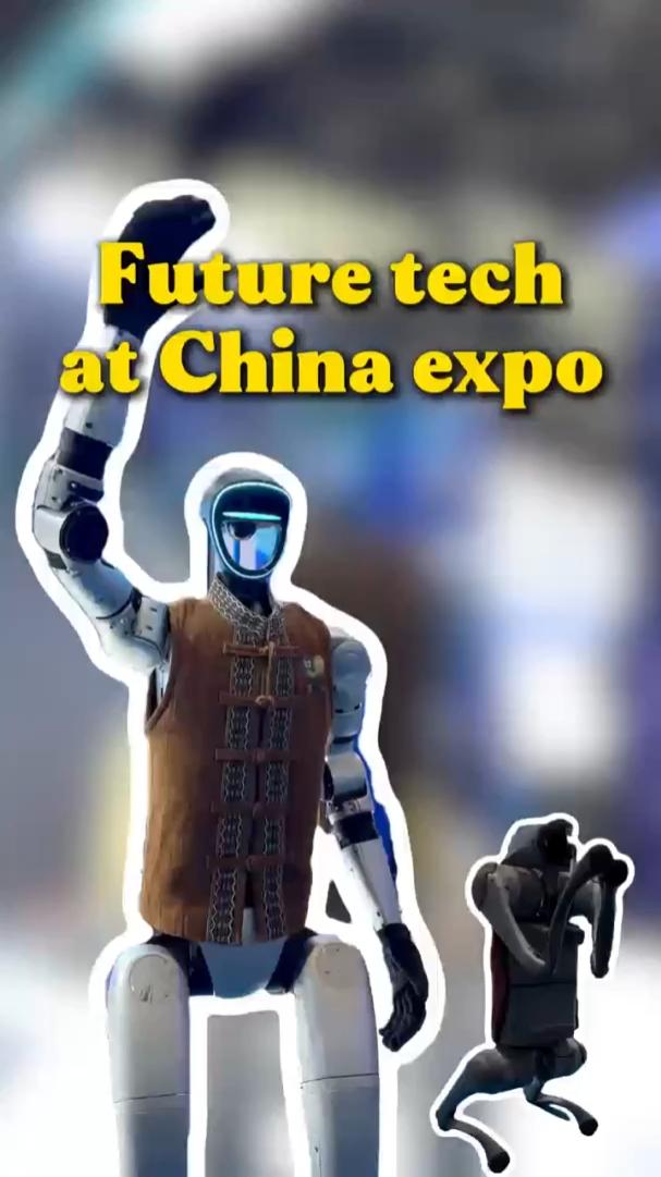AI dogs, humanoid robots: Future tech at Hainan CICPE