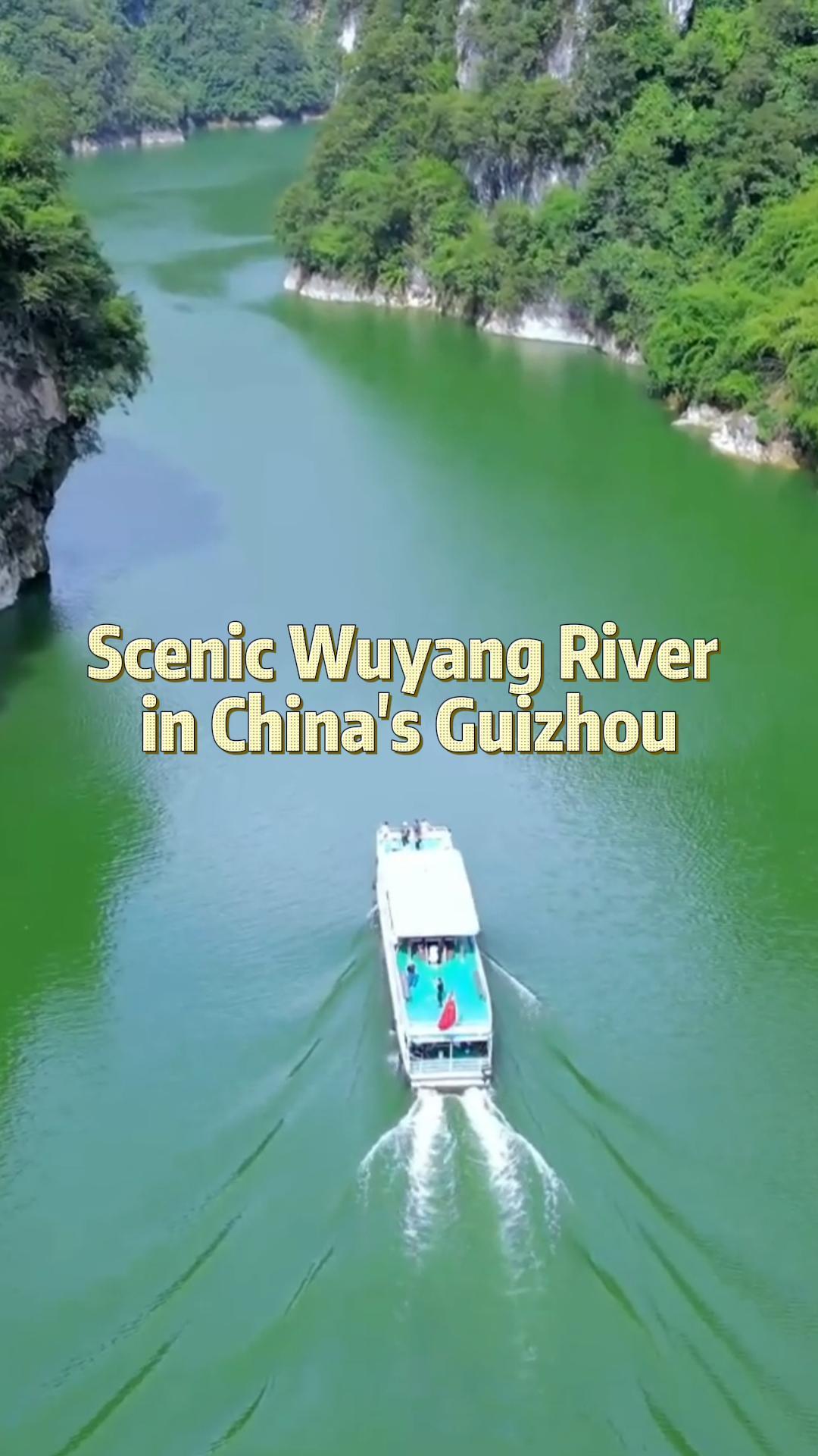Boating through painting: Scenic Wuyang River in China's Guizhou - Newswav