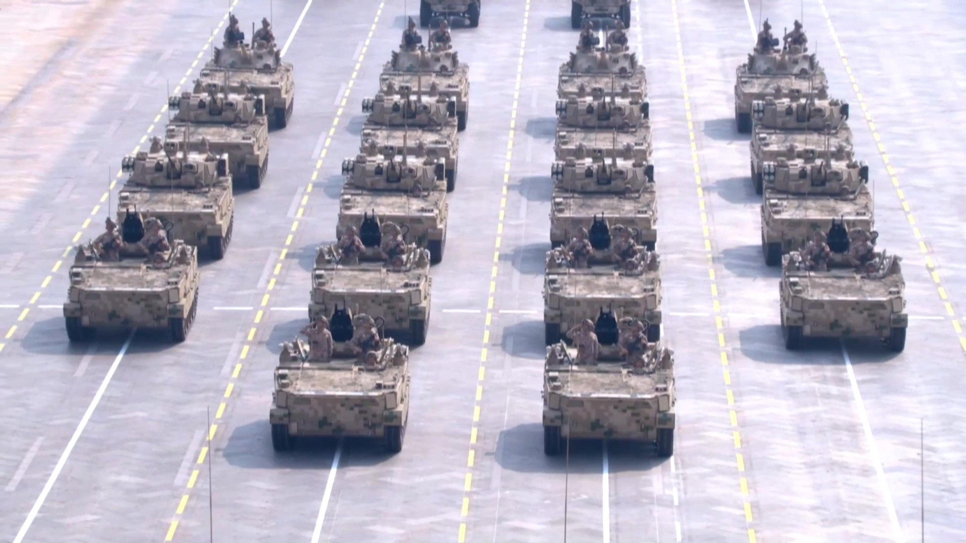 Airborne assault formation passes through Tian'anmen Square - Newswav
