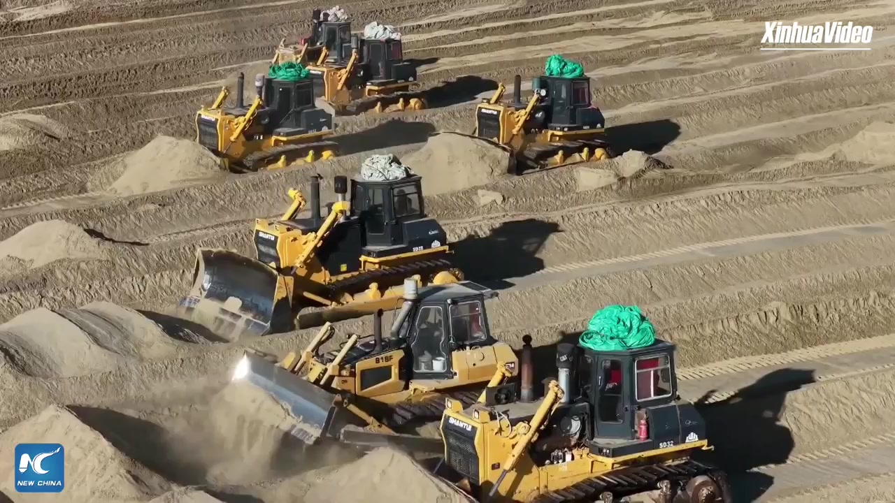 Holding back the sands: Winter fight against desertification in China's ...