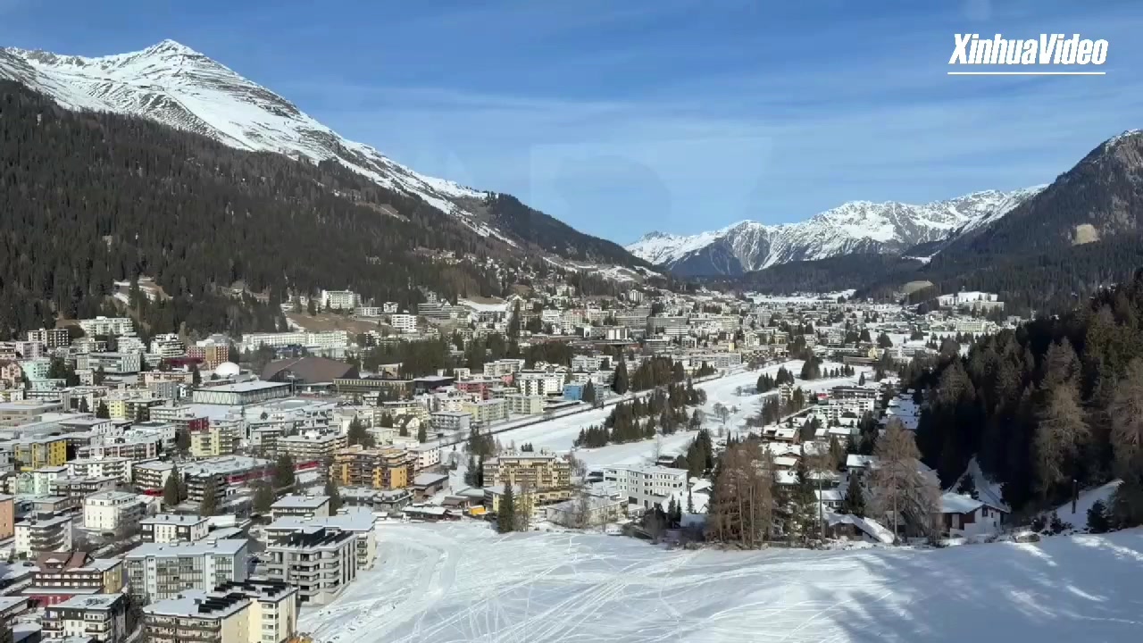 From robots to resorts: dual vibes at Alpine town of Davos