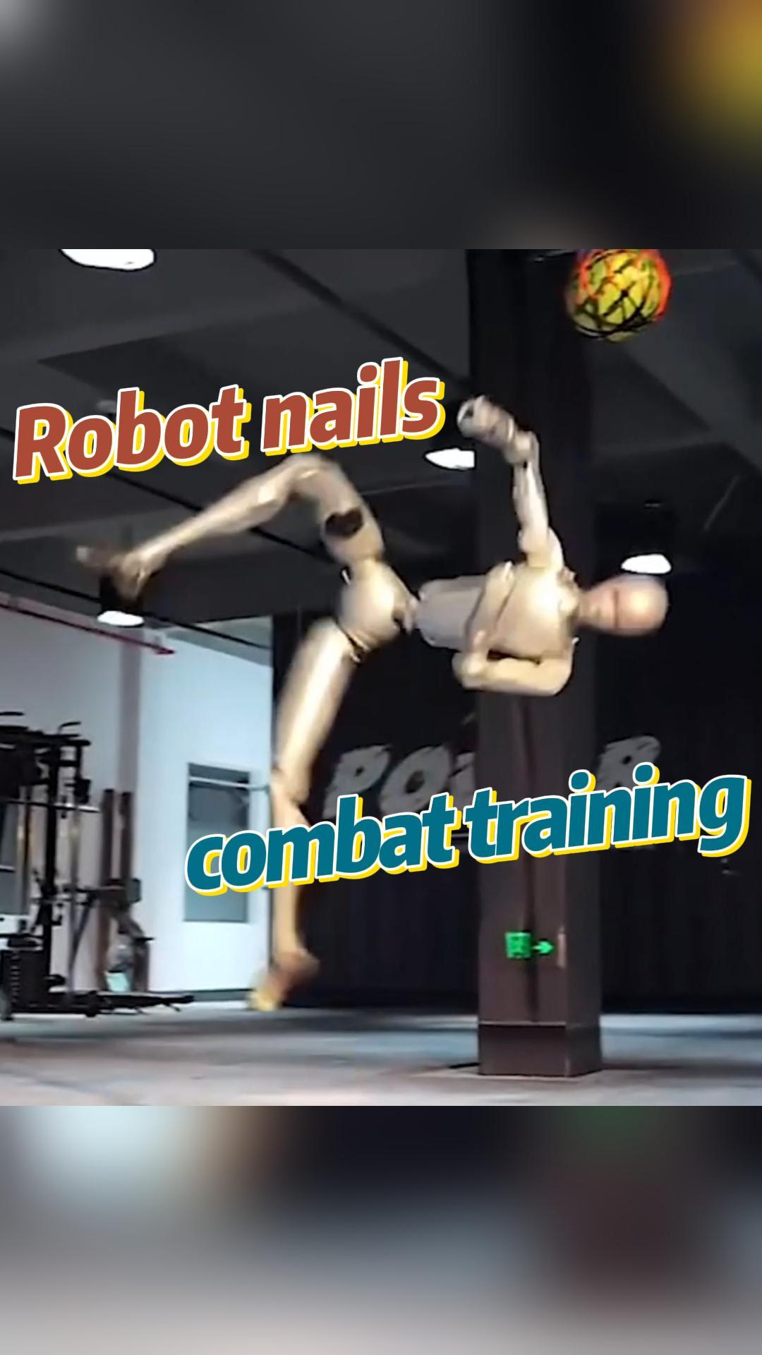 Unitree humanoid robot nails combat training in E China's Zhejiang