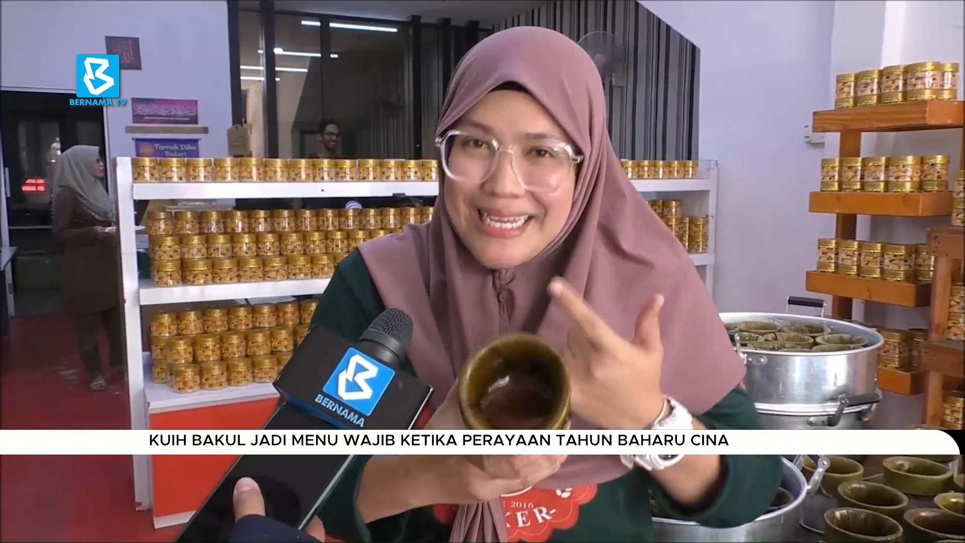 Kuih bakul jadi menu wajib ketika perayaan Tahun Baharu Cina