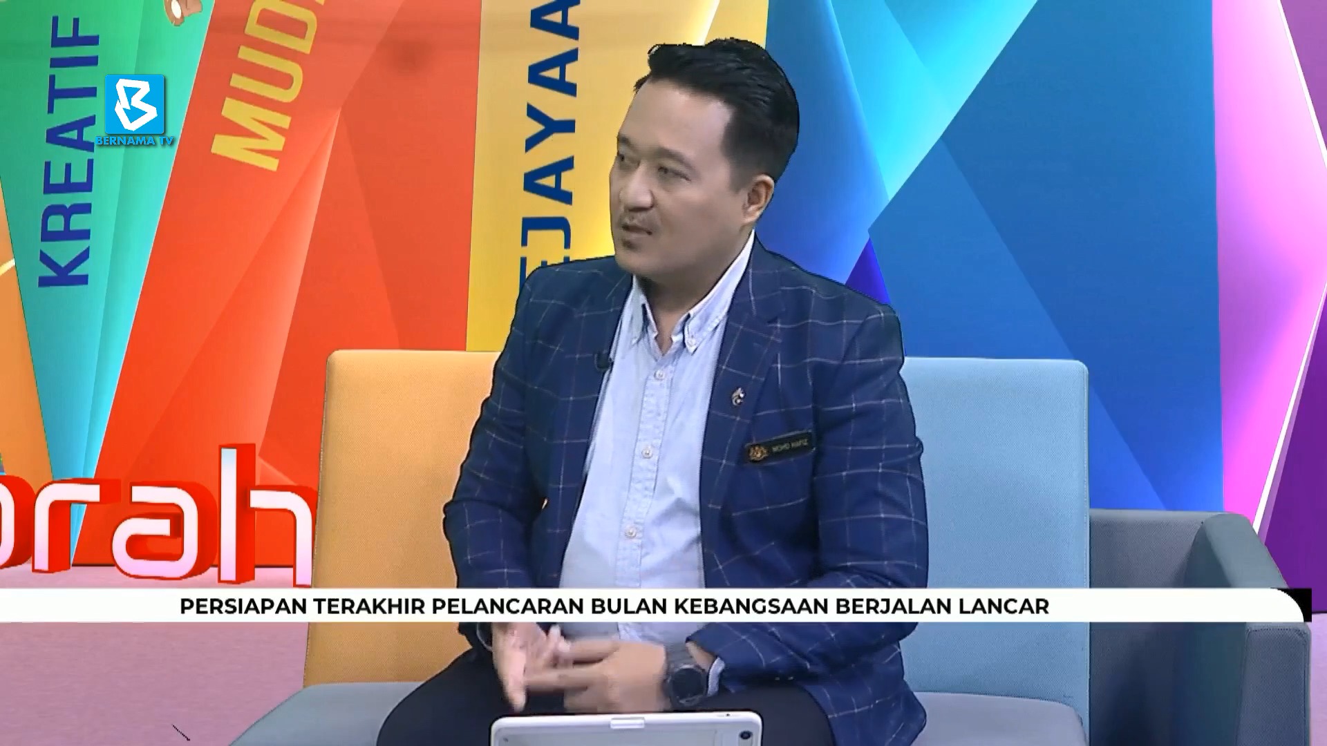 Persiapan terakhir pelancaran Bulan Kebangsaan berjalan lancar
