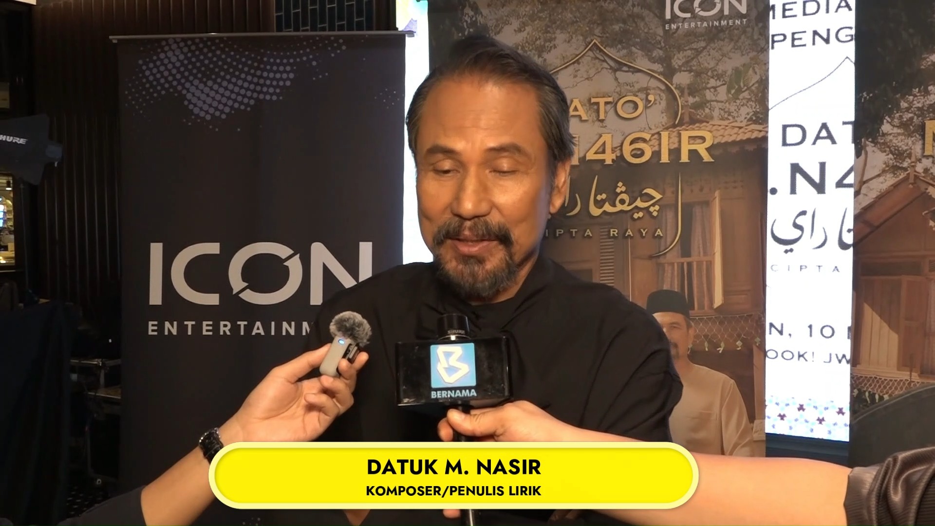 Ucapan raya oleh Datuk M. Nasir