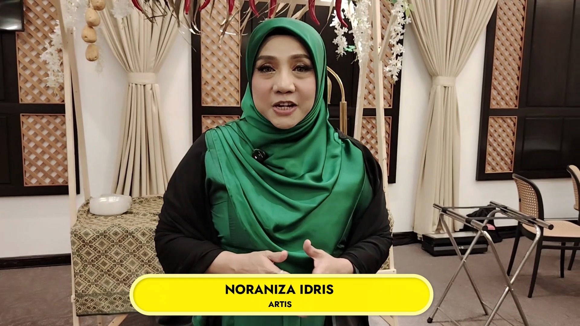 Ucapan raya oleh Noraniza Idris