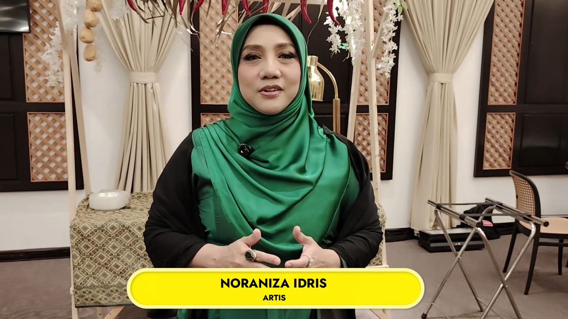 Ucapan raya oleh Noraniza Idris