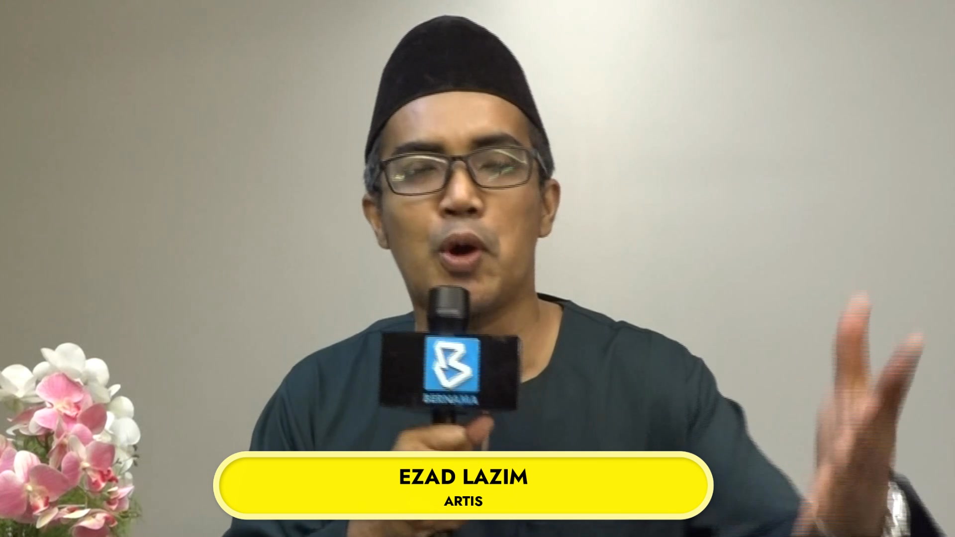 Ucapan raya oleh Ezad Lazim