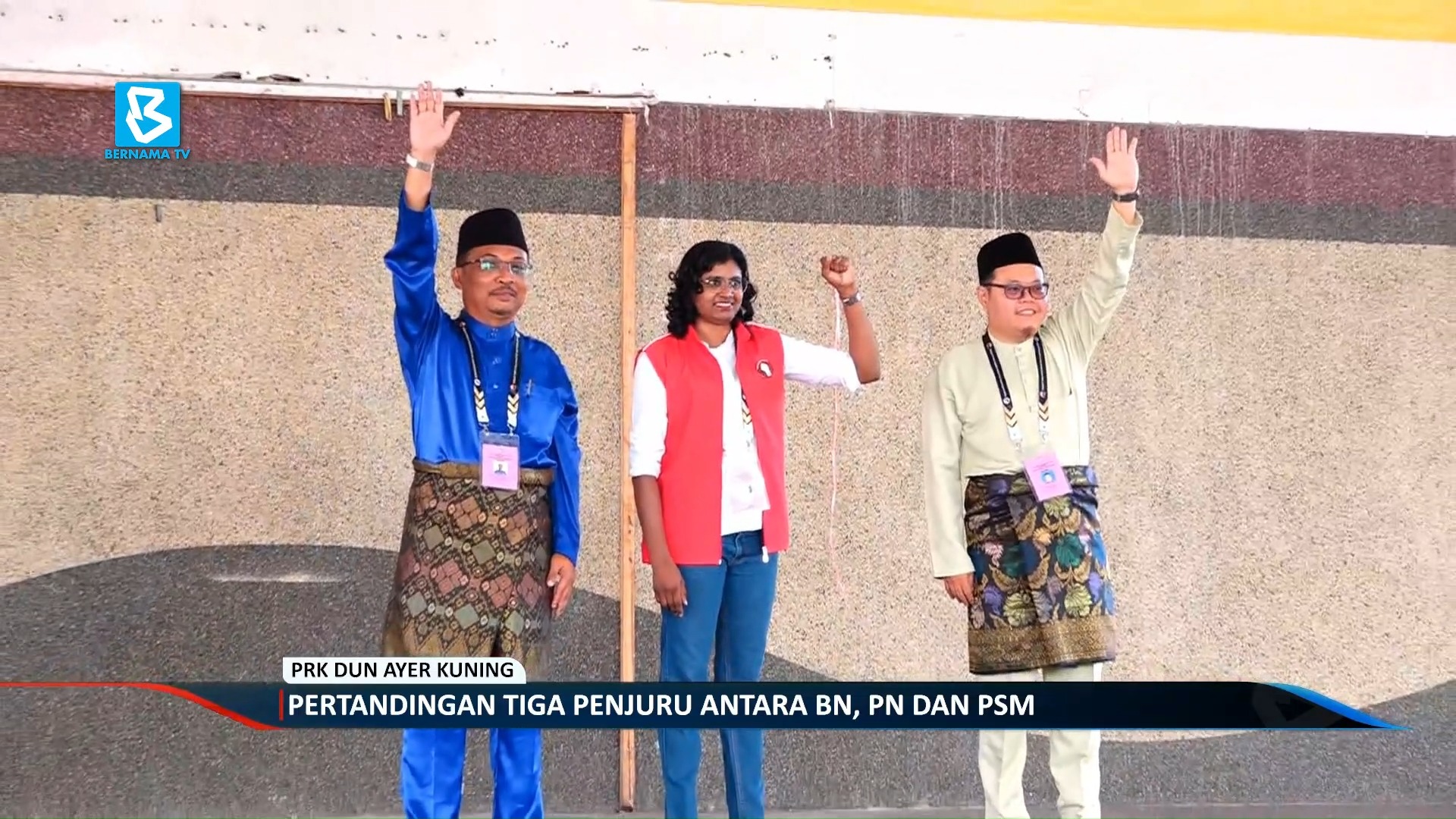 PRK Ayer Kuning: Pertandingan tiga penjuru