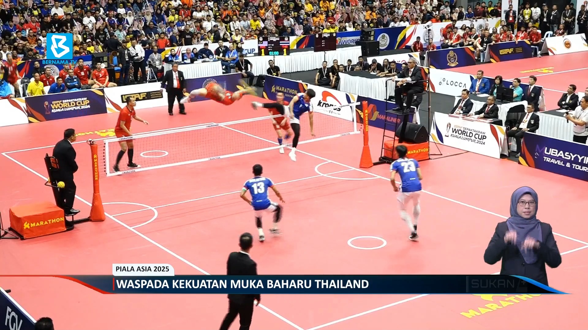 Piala Asia 2025: Waspada kekuatan muka baharu Thailand