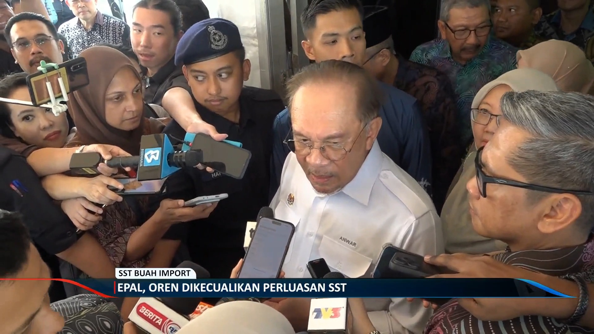 SST buah import: epal, oren dikecualikan perluasan SST