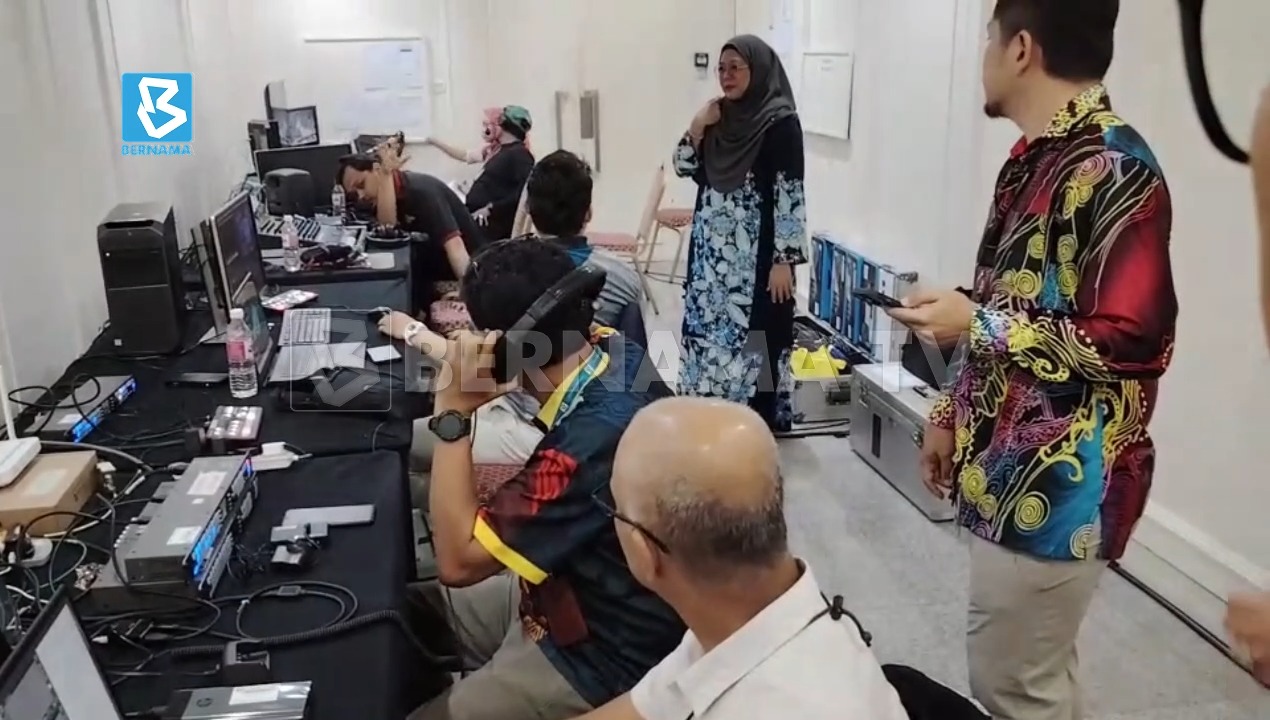 Countdown HAWANA 2025 : Kru Bernama TV membuat persiapan akhir atau istilahnya mockrun menjelang ...