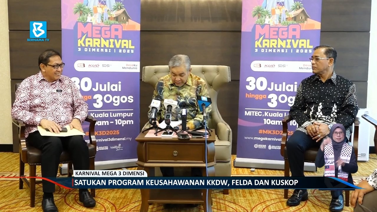 Karnival Mega 3 Dimensi satukan program keusahawanan KKDW, FELDA dan KUSKOP
