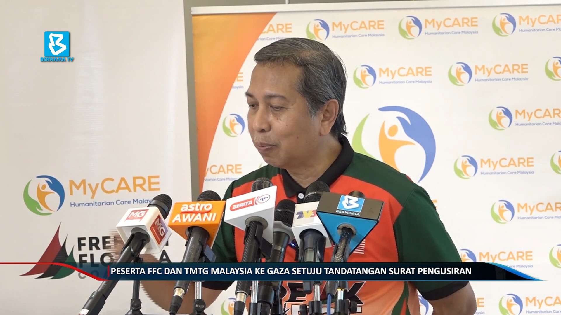 Peserta FFC dan TMTG Malaysia ke Gaza setuju tandatangan surat pengusiran