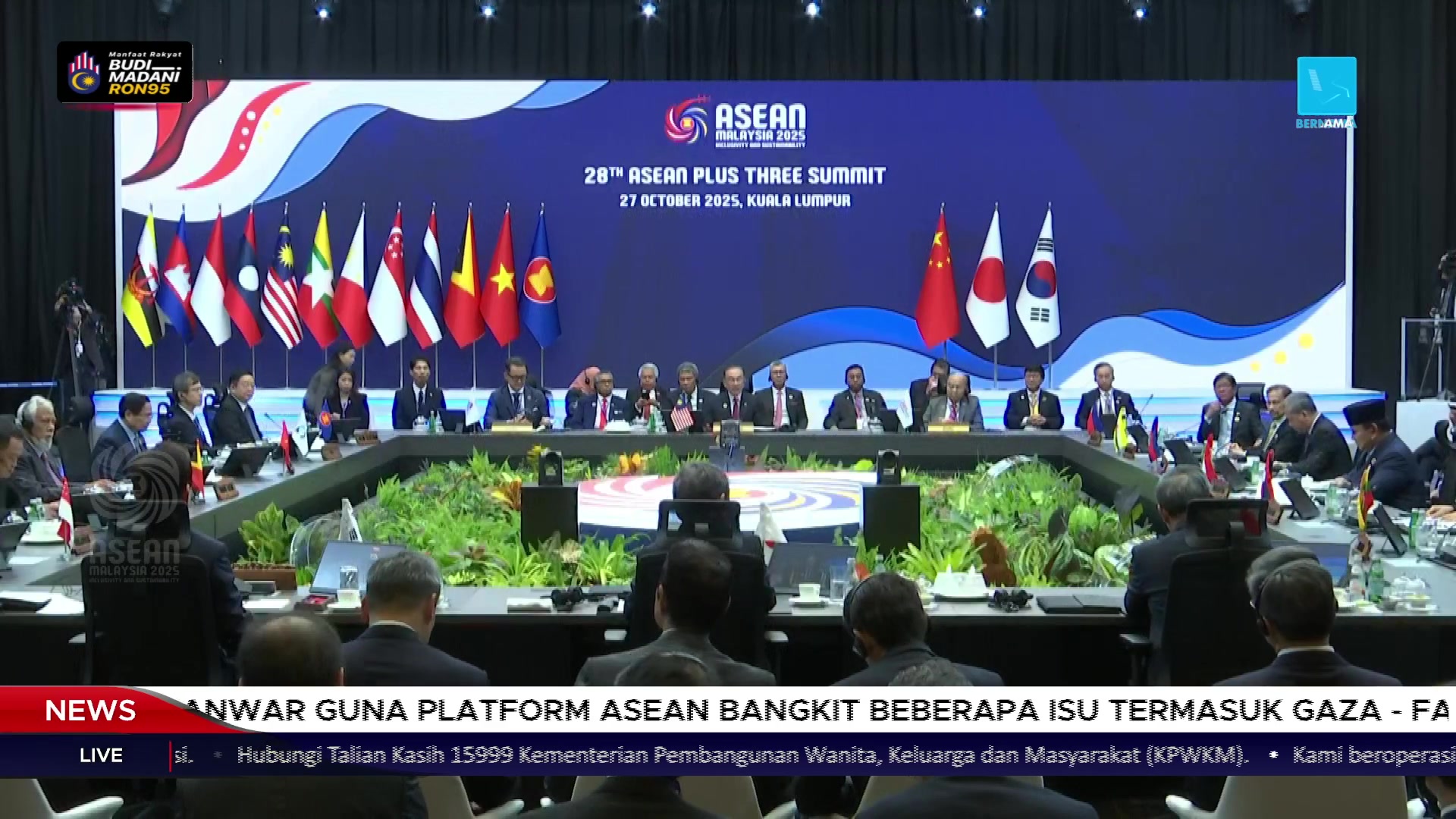 28th ASEAN Plus Three Summit | 27th October 2025