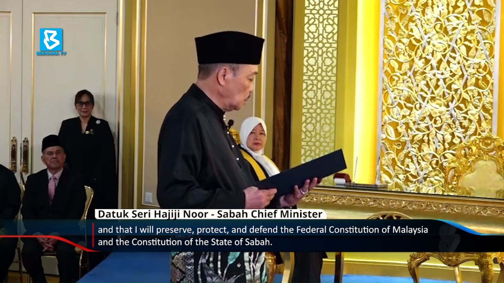 Hajiji Noor: Sworn in as Sabah Chief Minister for second term