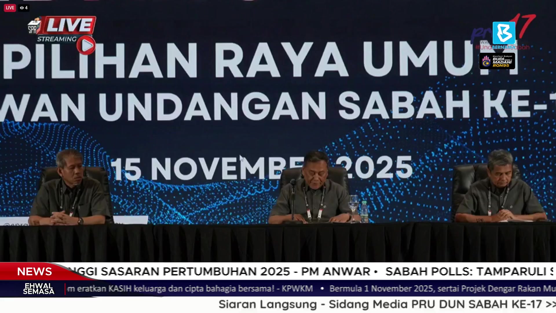 [LANGSUNG] - Sidang Media Suruhanjaya Pilihan Raya (SPR) mengenai ...