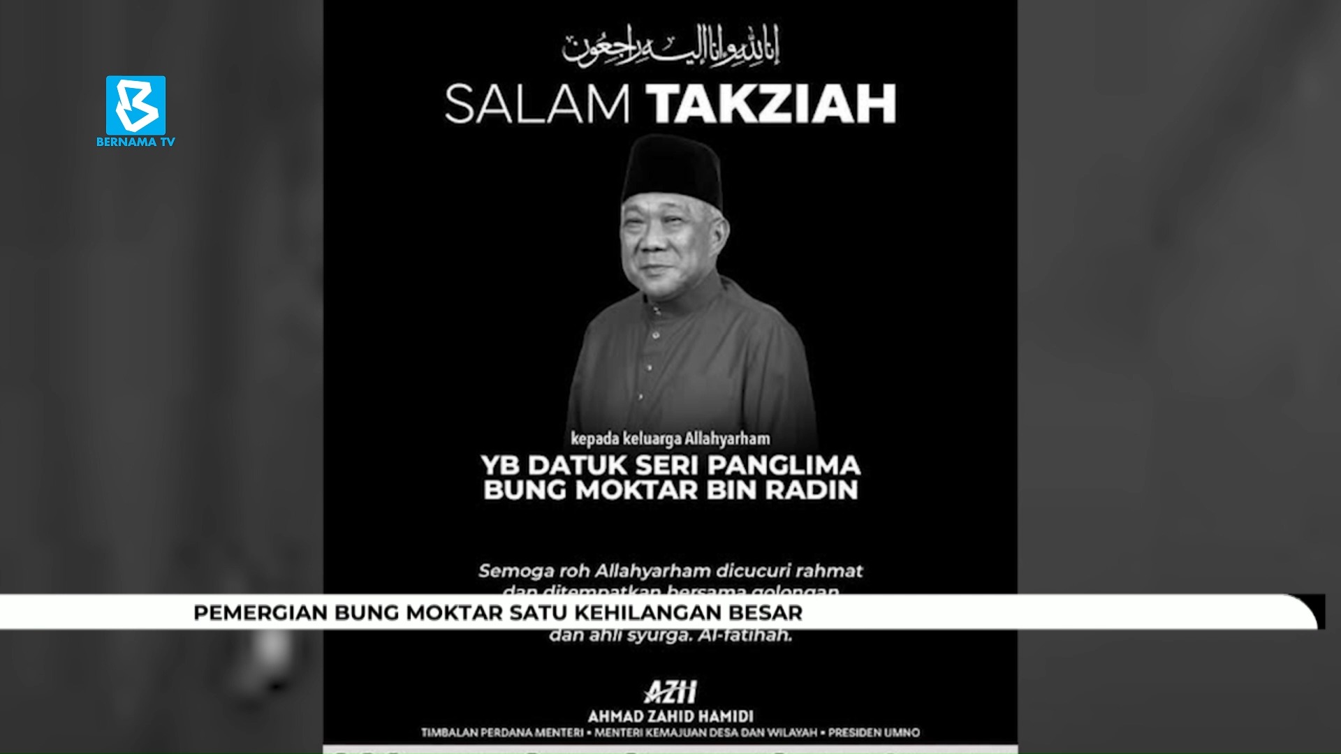 Pemergian Bung Moktar satu kehilangan besar