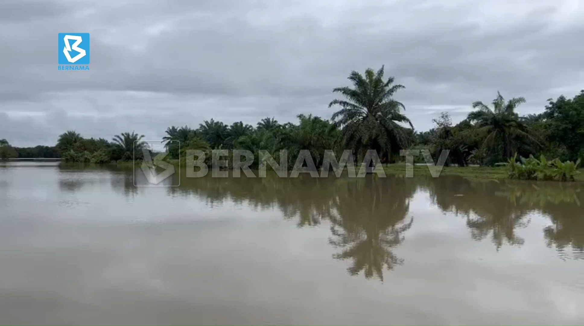 Tinjauan Bernama di sekitar kawasan sawah padi di Kampung Semaloi yang ...