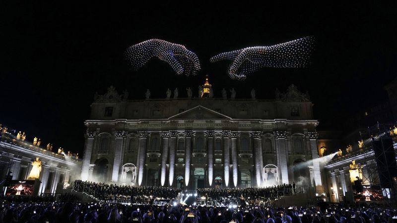 Thousands attend Vatican concert with Bocelli and Pharrell Williams ...