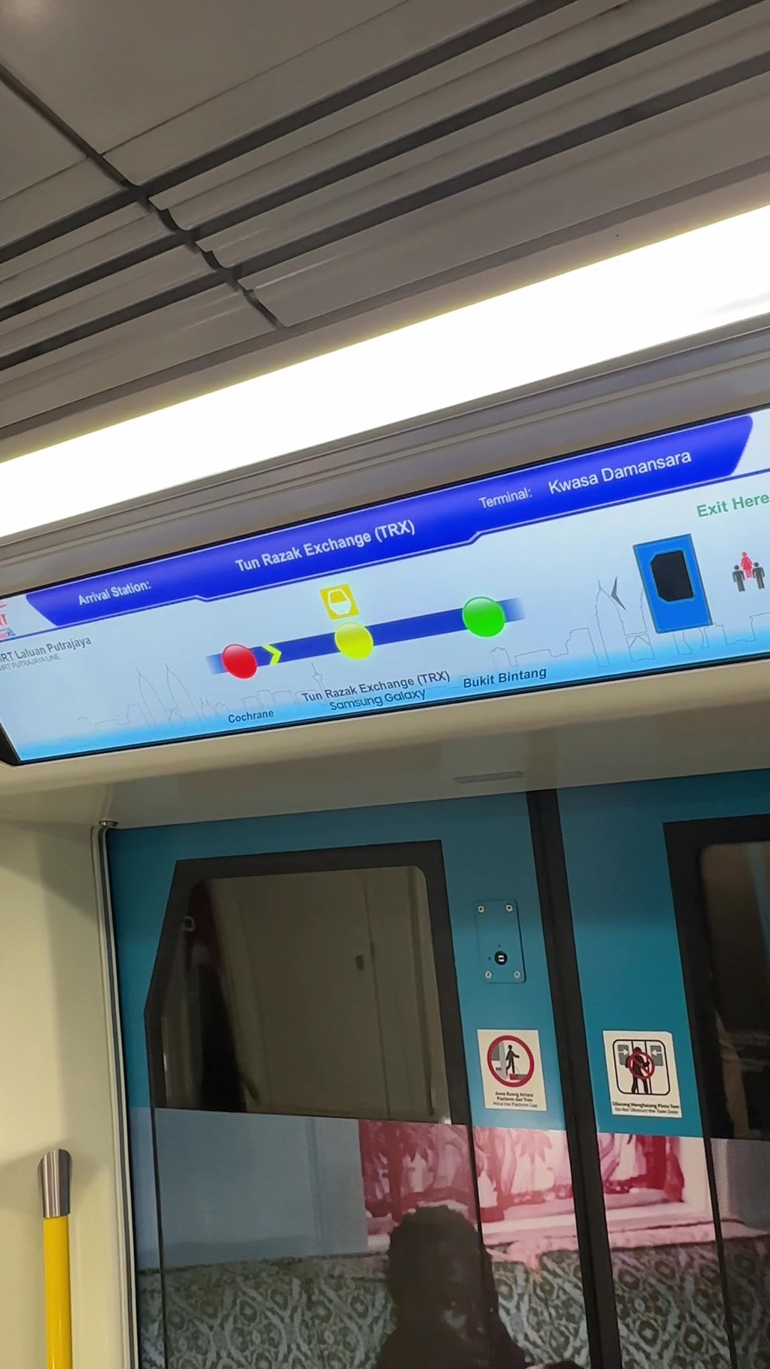 The Tun Razak Exchange (TRX) MRT station is the largest underground ...