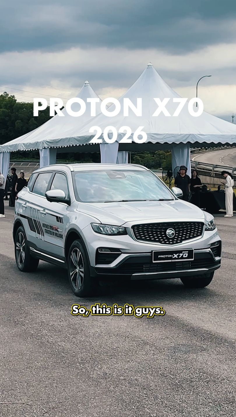 The 2026 Proton X70 gets a new 1.5L turbo 4-cylinder i-GT engine, and ...