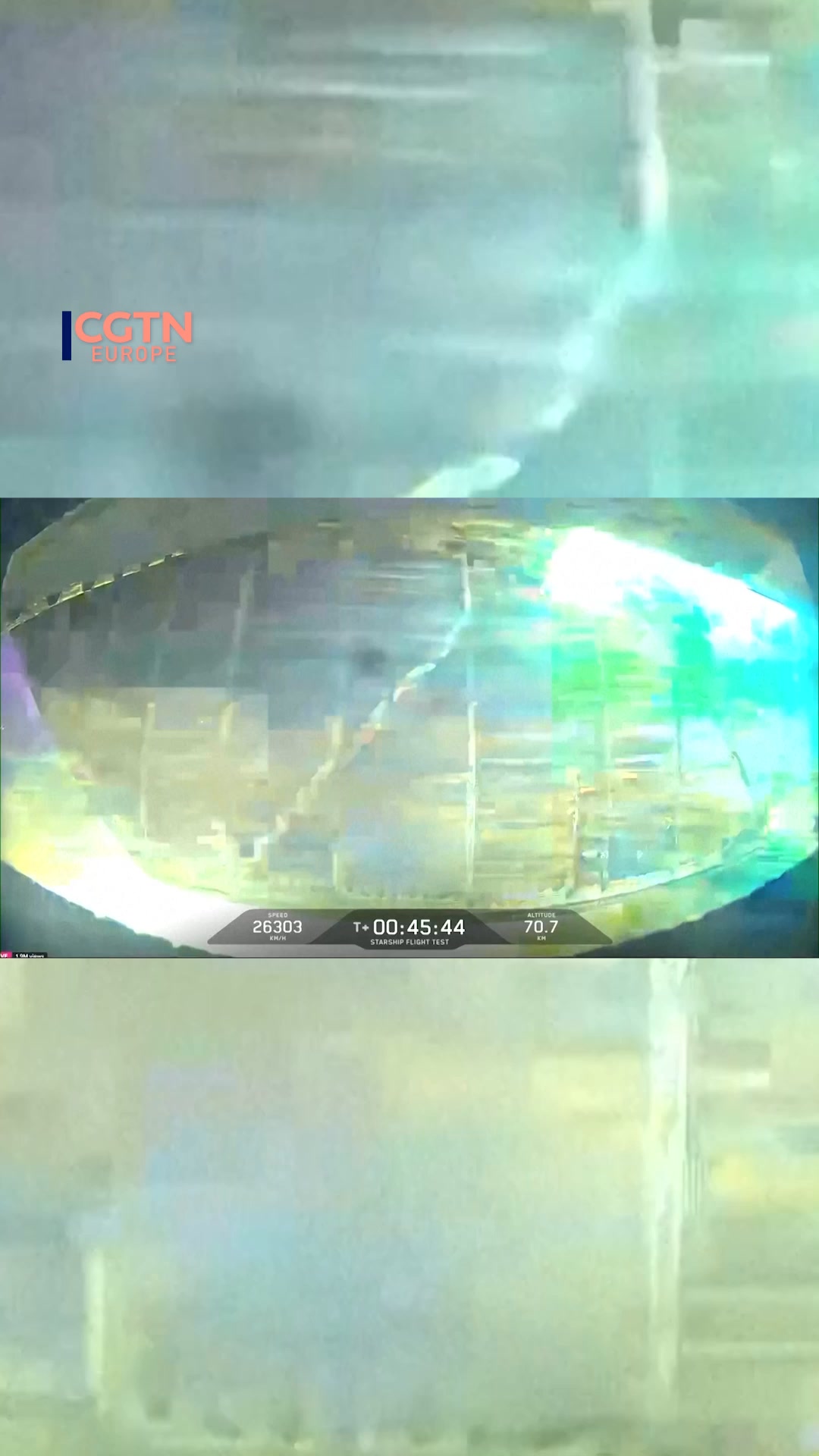 SpaceX's Starship spins out of control during test flight'