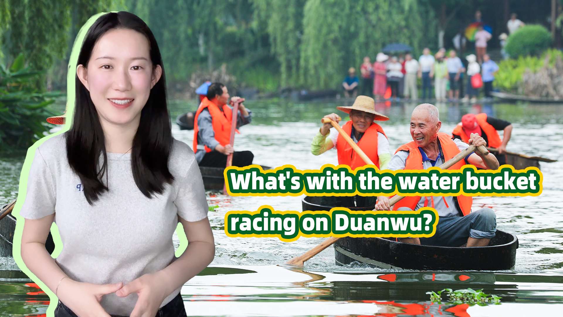 What's with the water bucket racing on Duanwu?