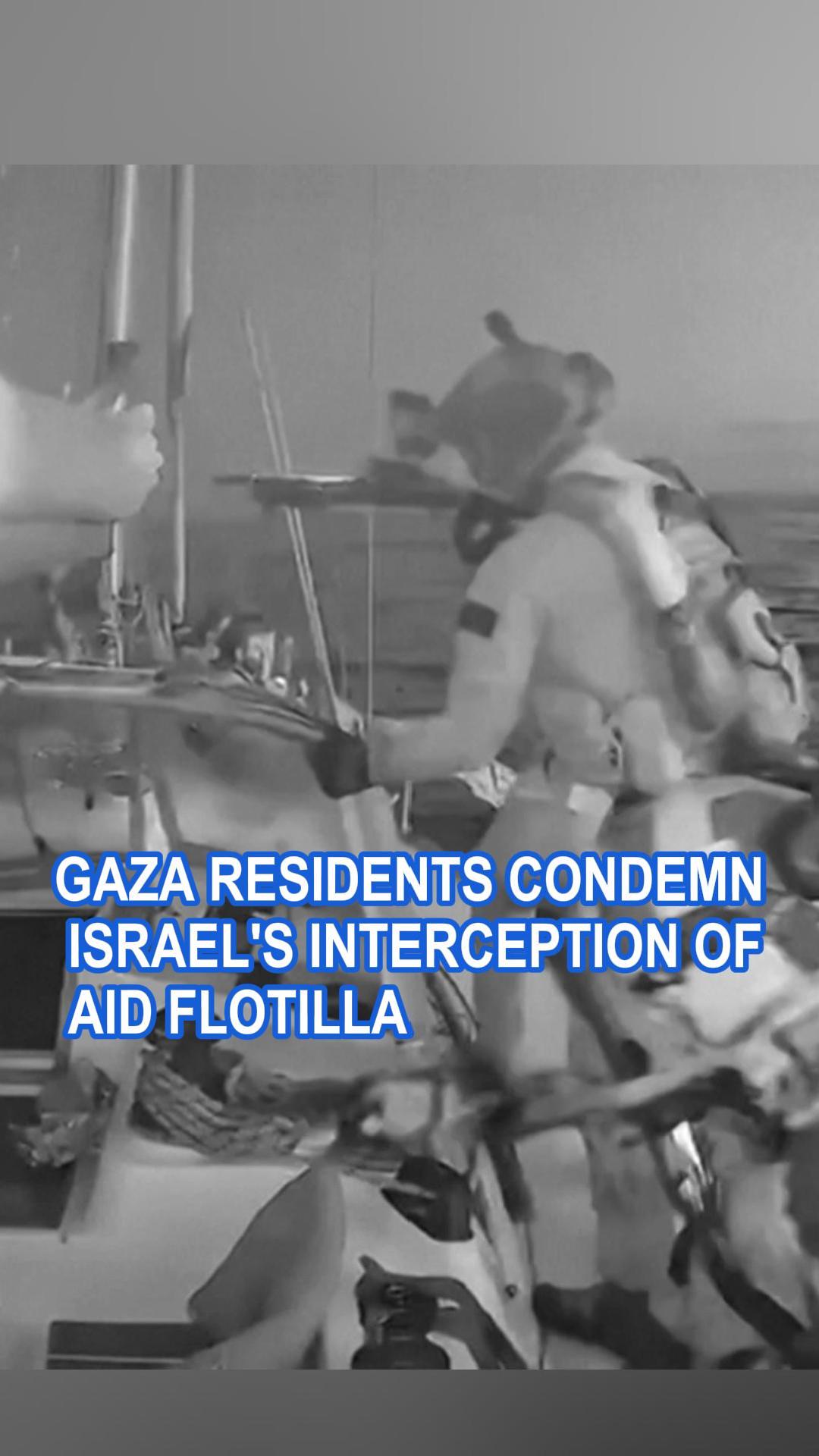 The Israeli Navy intercepted a flotilla of 42 boats attempting to ...