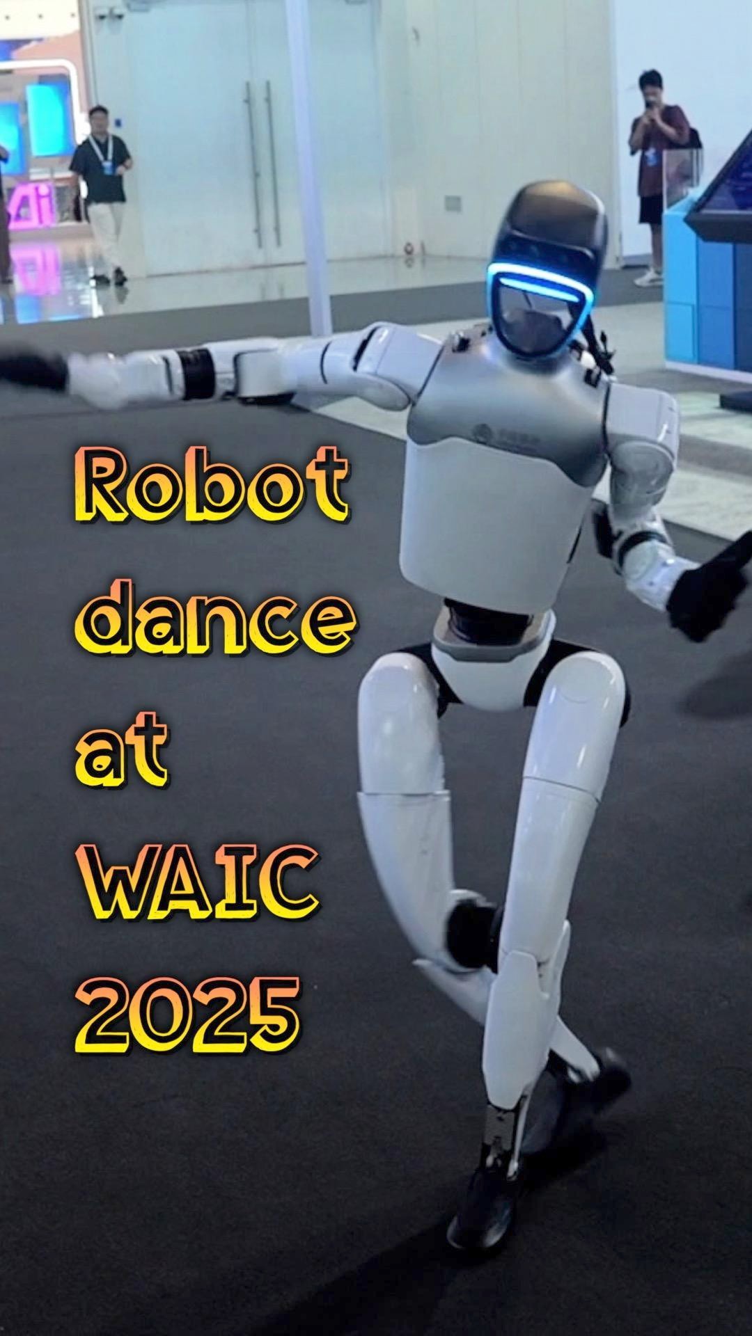 Robot Dancing At World Ai Conference