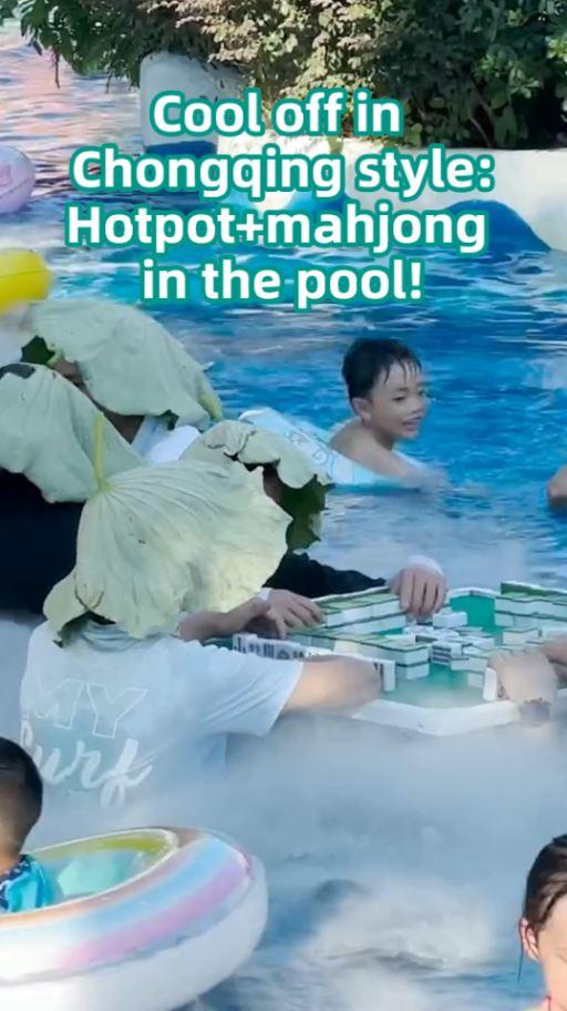 Fun ways to escape summer heat in Chongqing, China