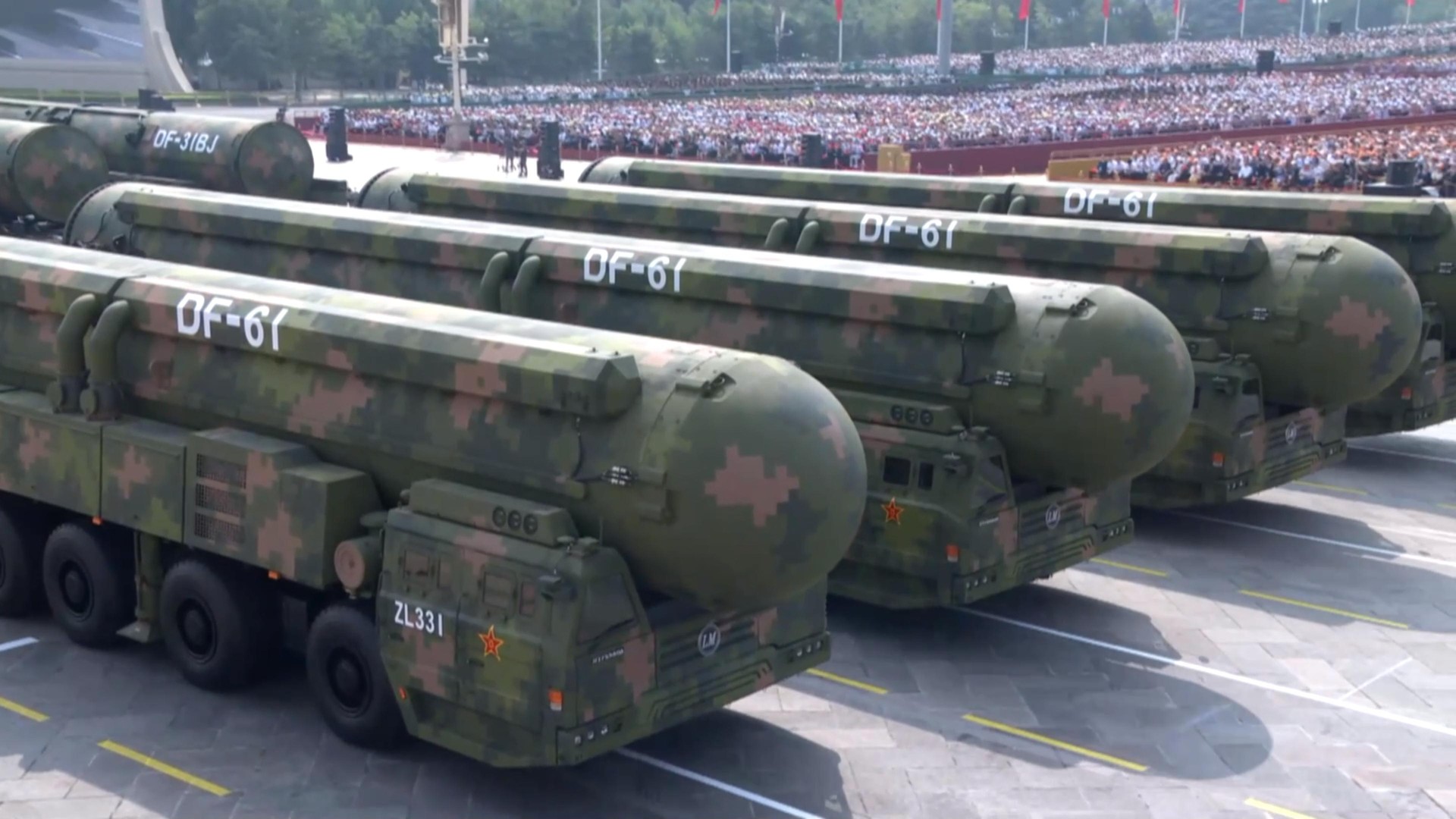 China unveils nuclear triad for first time in parade