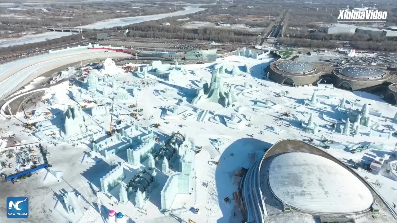 Harbin Ice-Snow World: exploring the world's largest ice park
