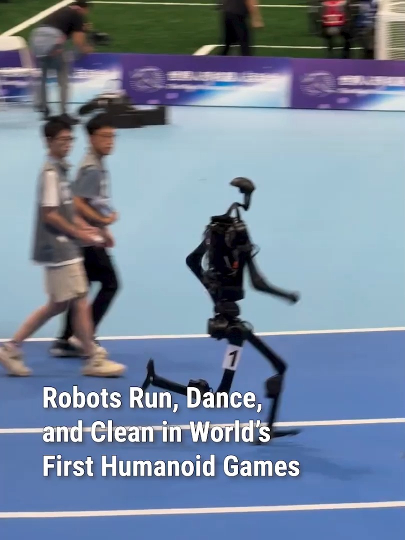 Robots Run, Dance, and Clean in World’s First Humanoid Games
