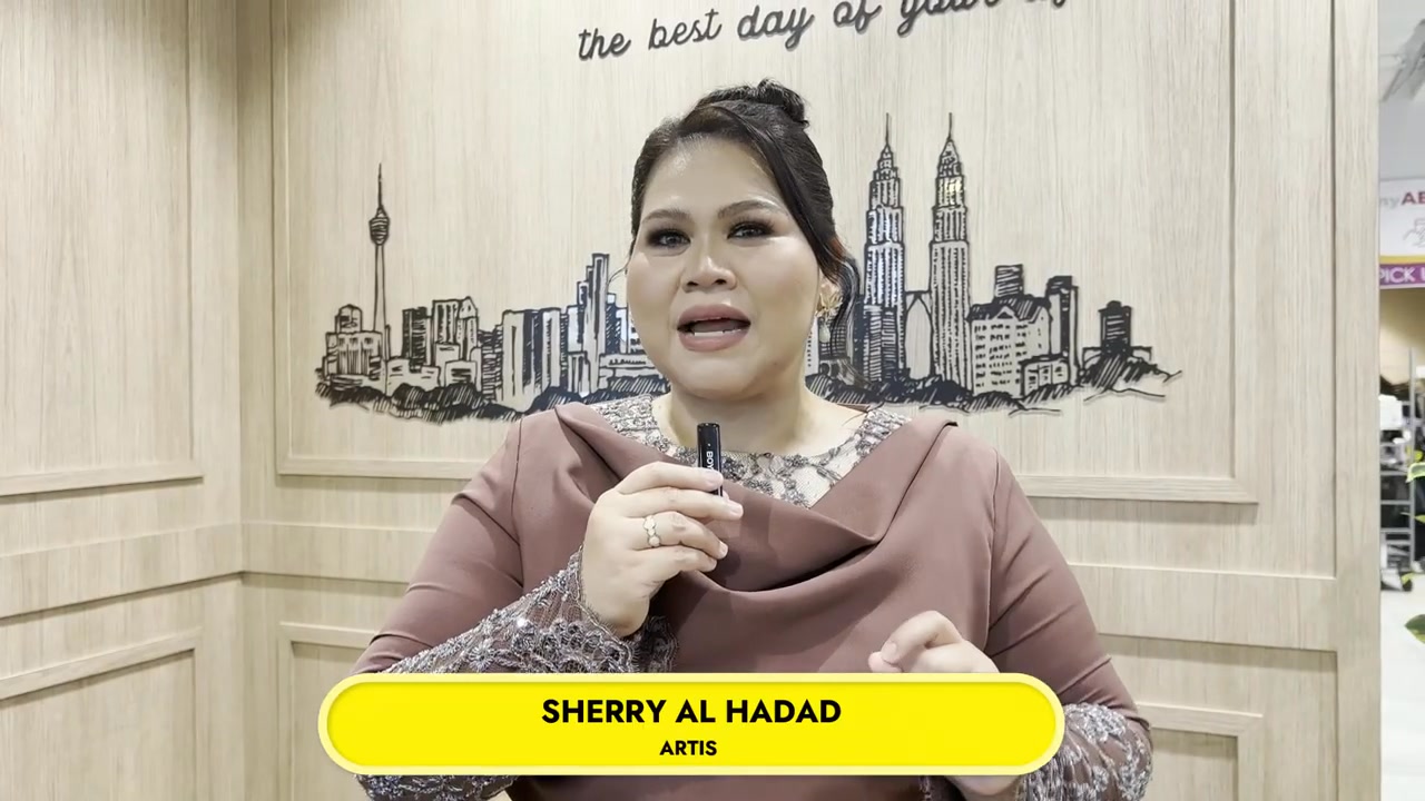 Ucapan raya oleh Sherry Alhadad