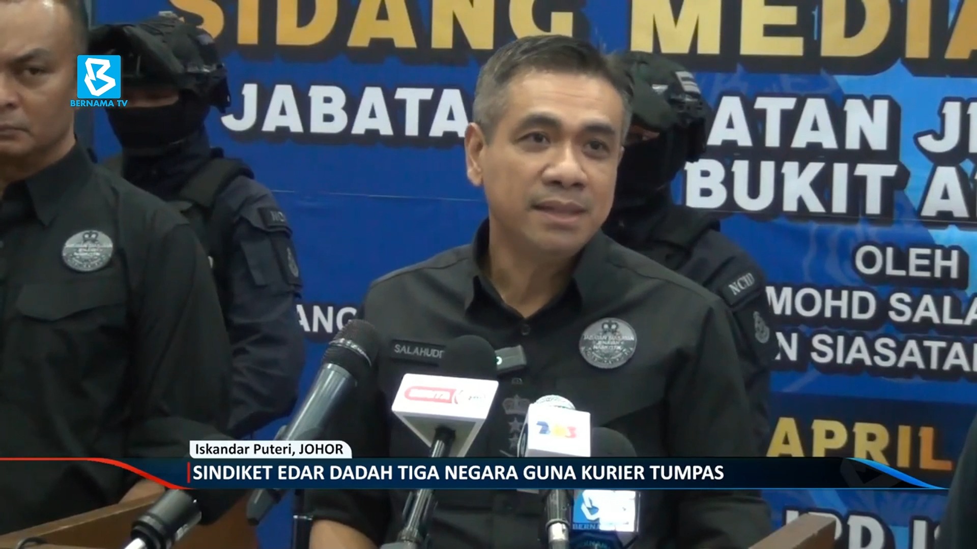 Sindiket edar dadah tiga negara guna kurier tumpas