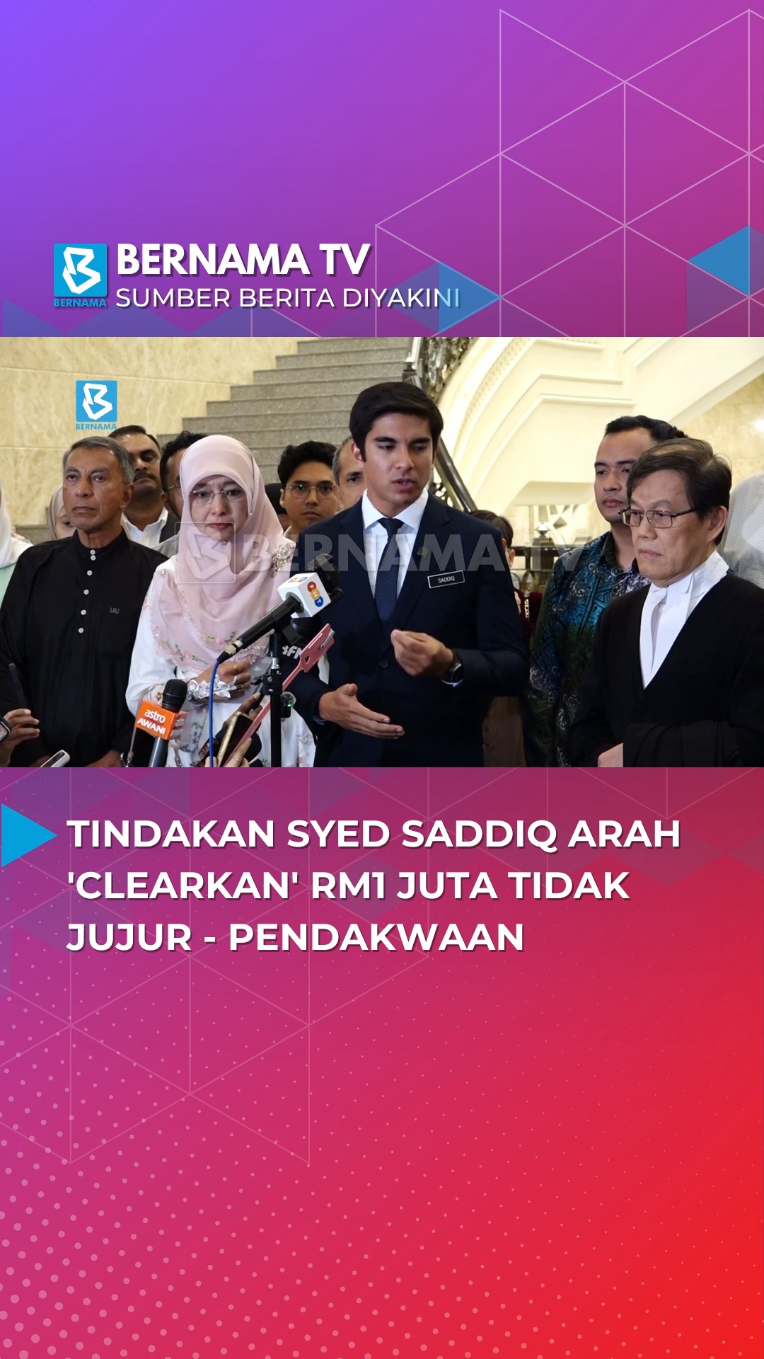 Mahkamah Rayuan hari ini diberitahu bahawa arahan Syed Saddiq Syed Abdul Rahman agar bekas ...