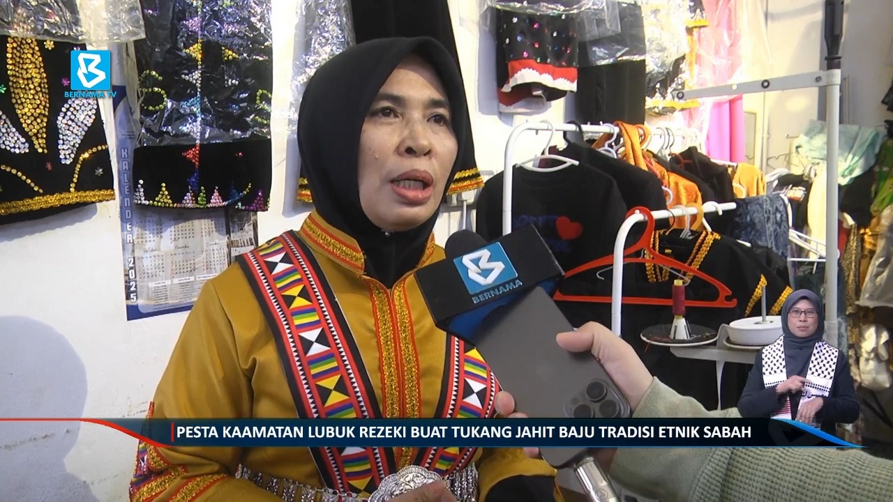 Pesta Kaamatan lubuk rezeki buat tukang jahit baju tradisi etnik Sabah