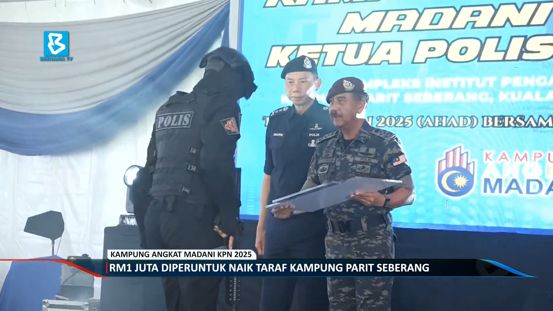 Kampung Angkat MADANI KPN 2025 : RM1 juta diperuntuk naik taraf Kampung Parit Seberang