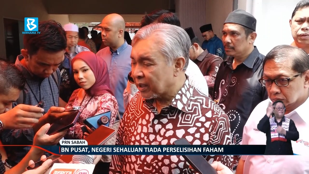 PRN Sabah: BN pusat, negeri sehaluan tiada perselisihan faham