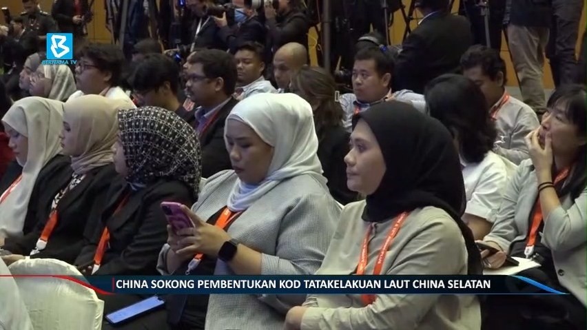 China sokong pembentukan kod tatakelakuan Laut China Selatan