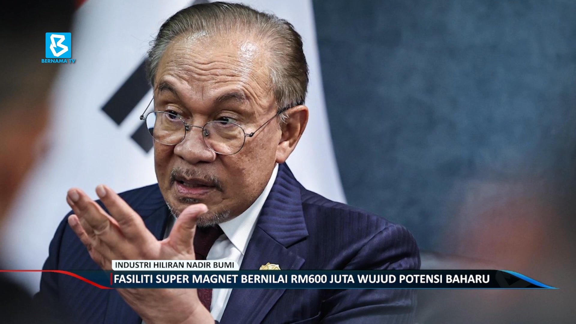 #BuletinBernama : Projek pembangunan fasiliti pembuatan "super magnet ...
