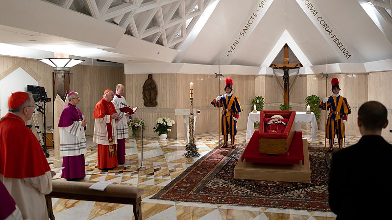 Cardinals gathered at Vatican choose Saturday for Pope Francis' funeral